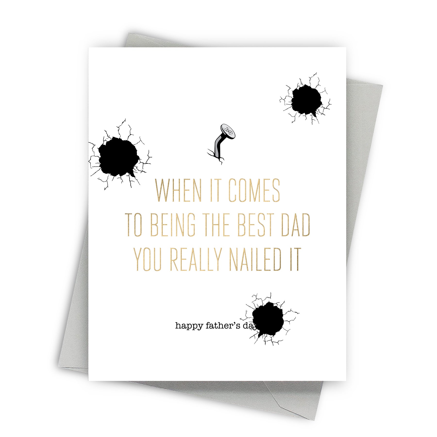 Nailed It Father's Day Card
