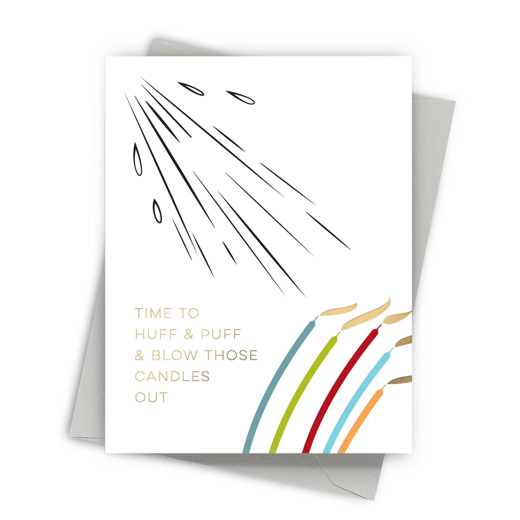 Huff & Puff Birthday Card