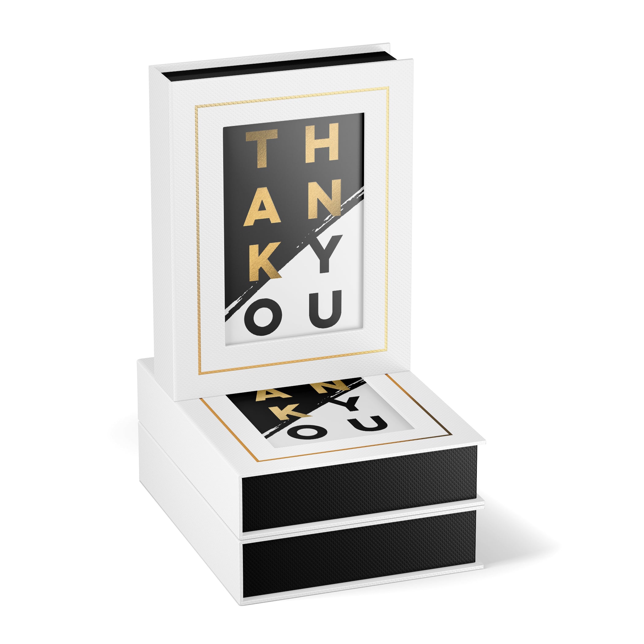Stacked Thank You – Boxed Cards
